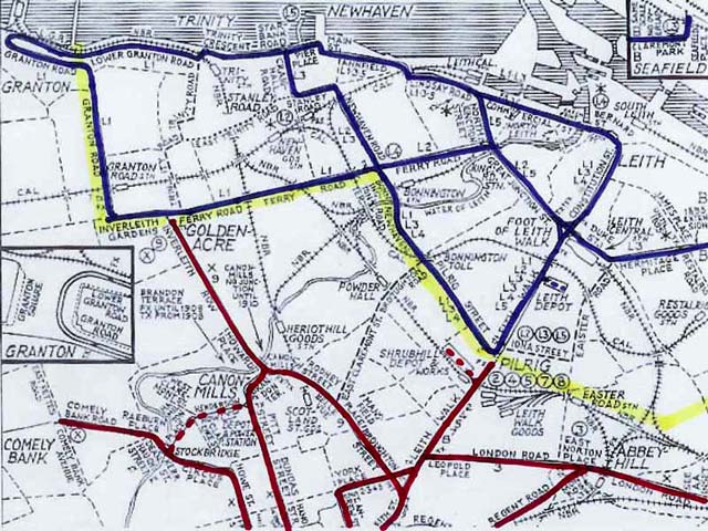 Edinburgh Transport Maps - Index