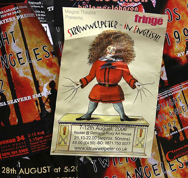 Edinburgh Festival, 2006 - Street Posters